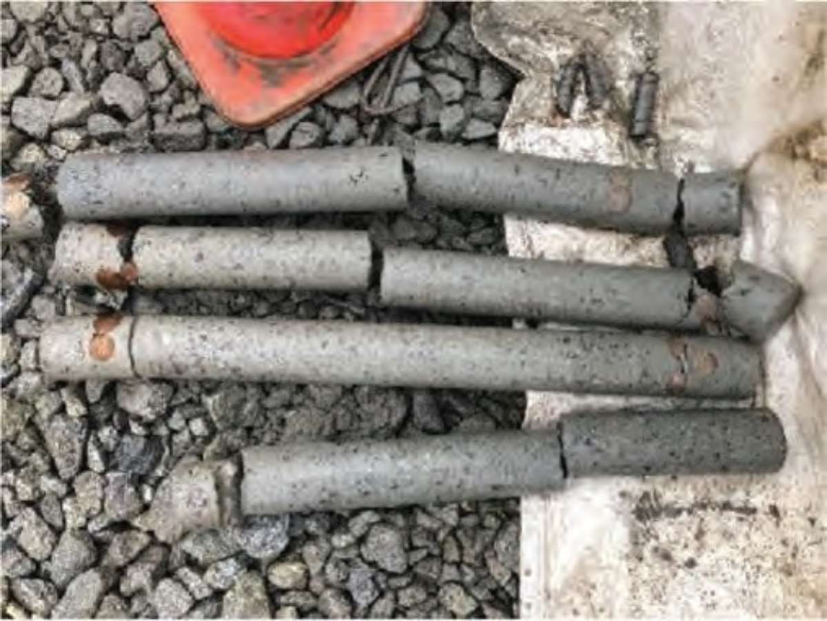 Construcción de muro con shotcrete masivo y plan de control térmico - Hormigón al Día