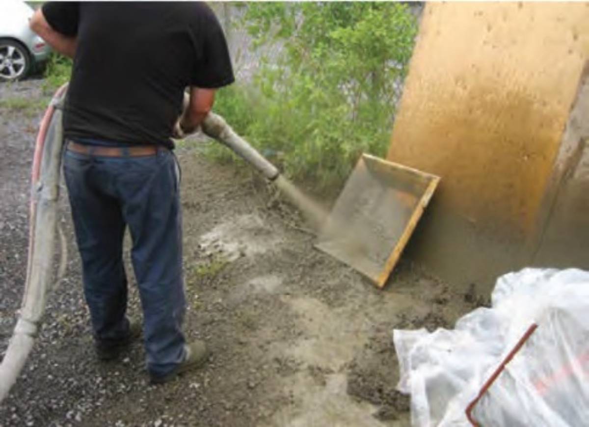 El uso de shotcrete para la reparación de elementos estructurales de ...