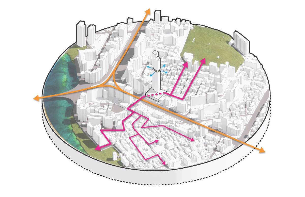 Torre Cheong-Dam: Un edificio “poroso” de gran altura en distrito de ...