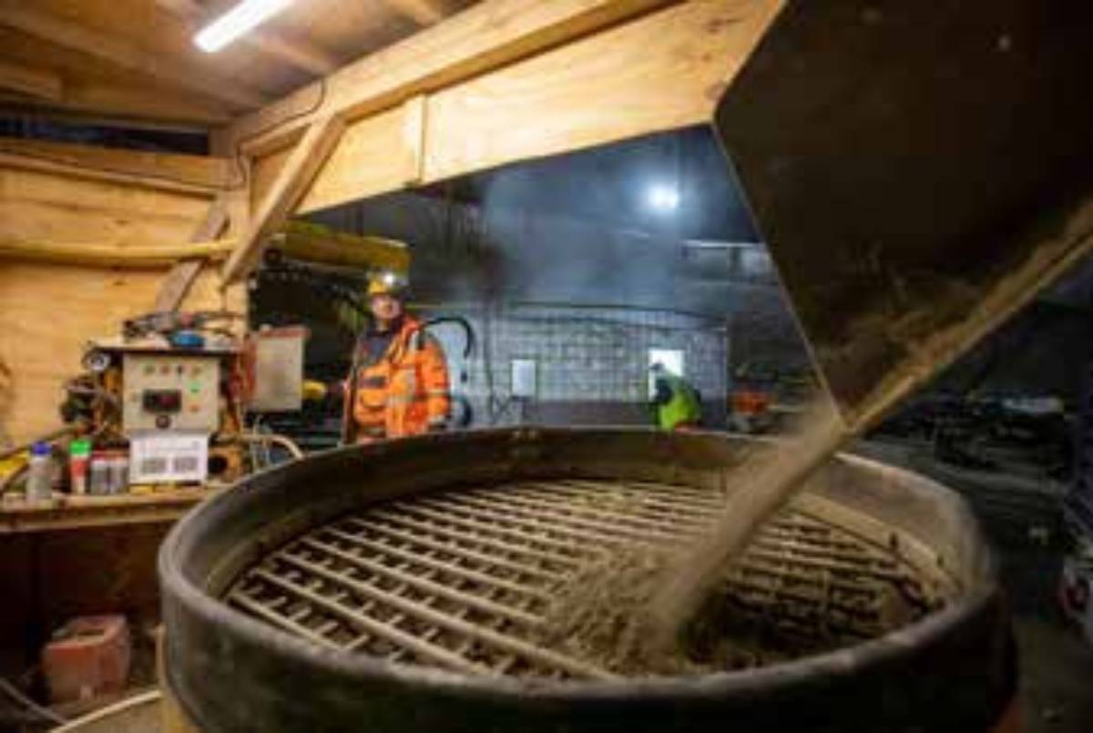 Aplicación de shotcrete en shafts: Preparación y construcción de obra ...